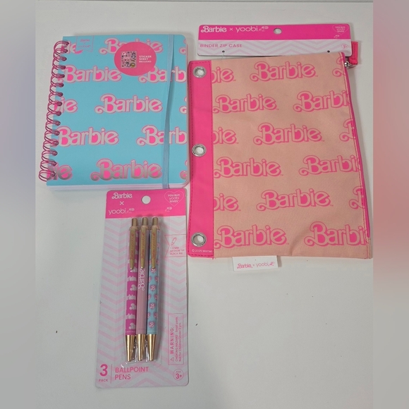 Office | Barbie X Yoobi Stationery Set | Poshmark